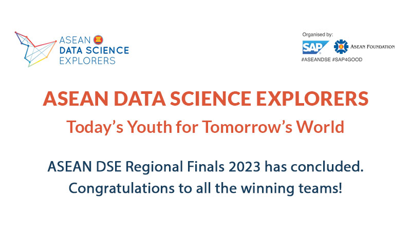ASEAN Data Science Explorer – Today's Youth for Tomorrow's World